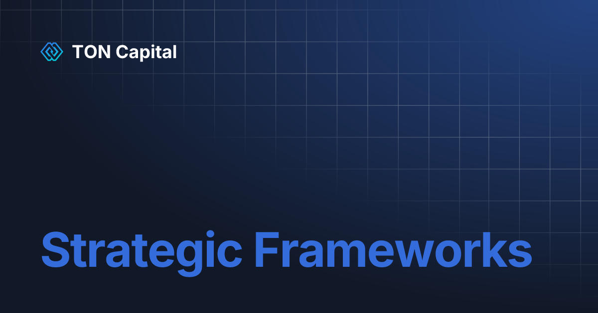 Strategic Frameworks | TON Capital